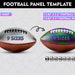 Custom Photo Football Panel Template, Canva Editable (digital Download ...