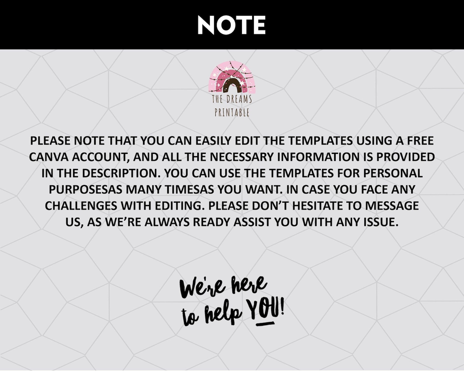 Dry Erase Answer Paddle Template, Canva Editable (digital Download) - Etsy