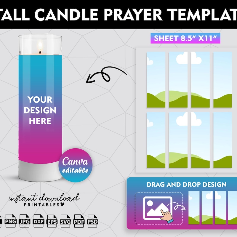 Candle Labels - Etsy