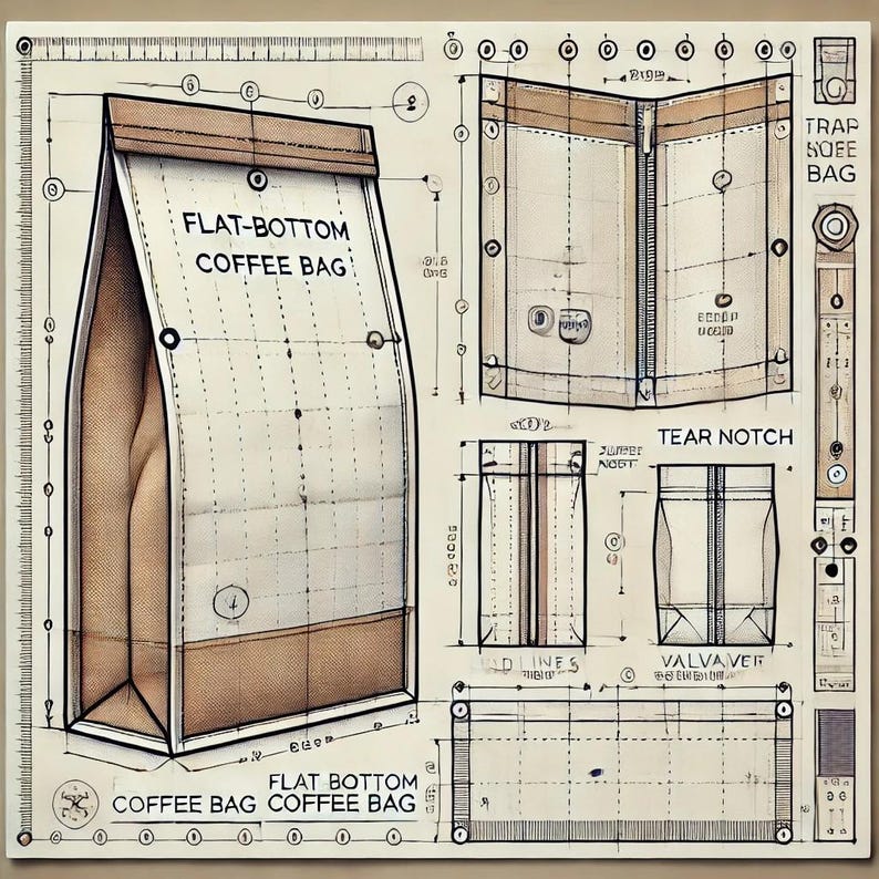 Get a Prototype of Your Coffee Bag Artwork Made - Etsy