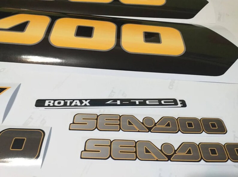 Custom Decals Kit for "sea-doo Rxt 255 Is"-model 2009 - Etsy