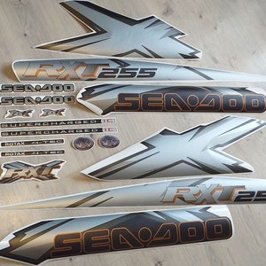 Custom Decals Kit for "sea-doo RXT-X 255" 2008-2009 - Etsy