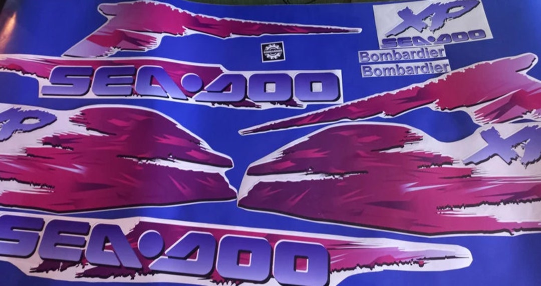 Custom Decals Kit for "sea-doo Xp" -model 1995-1996 - Etsy