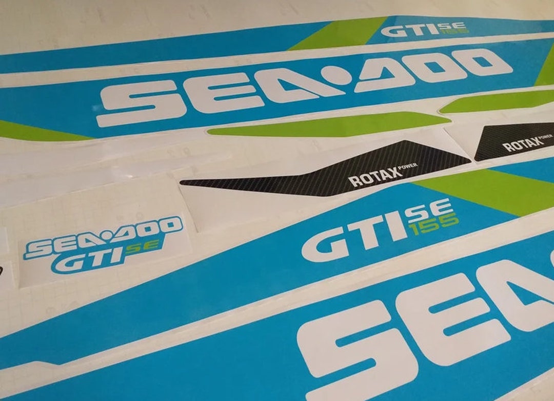 Custom Decals Kit for "sea-doo GTI 155 Se"-model 2015-2016 - Etsy