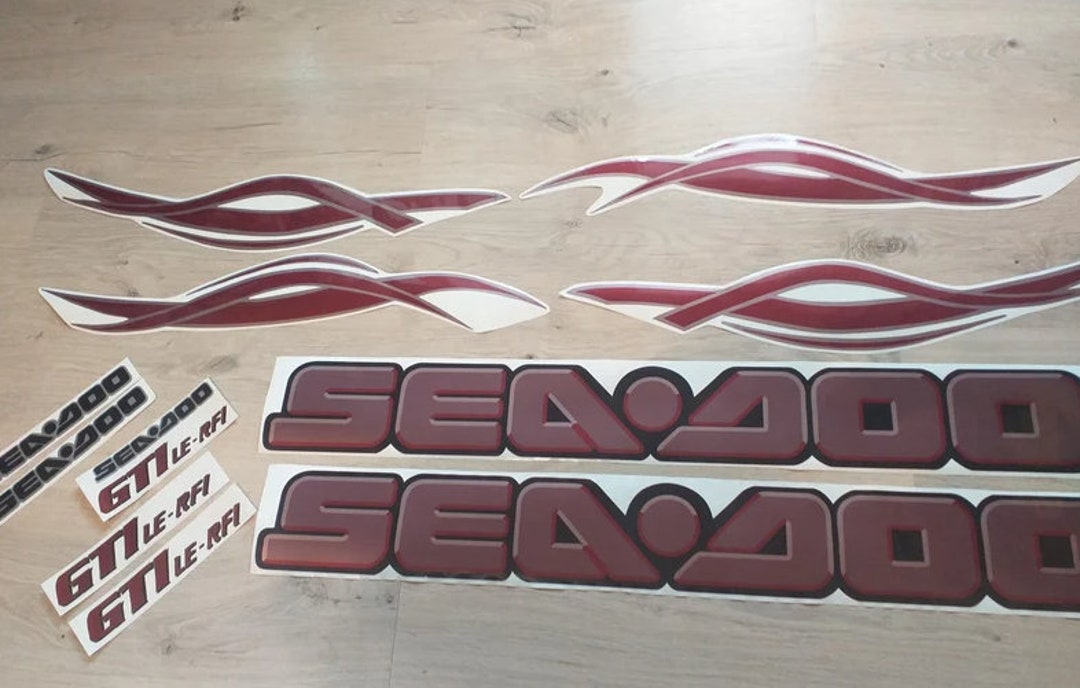 Custom Decals Kit for "sea-doo Gti Le Rfi"-model 2003-2004 - Etsy
