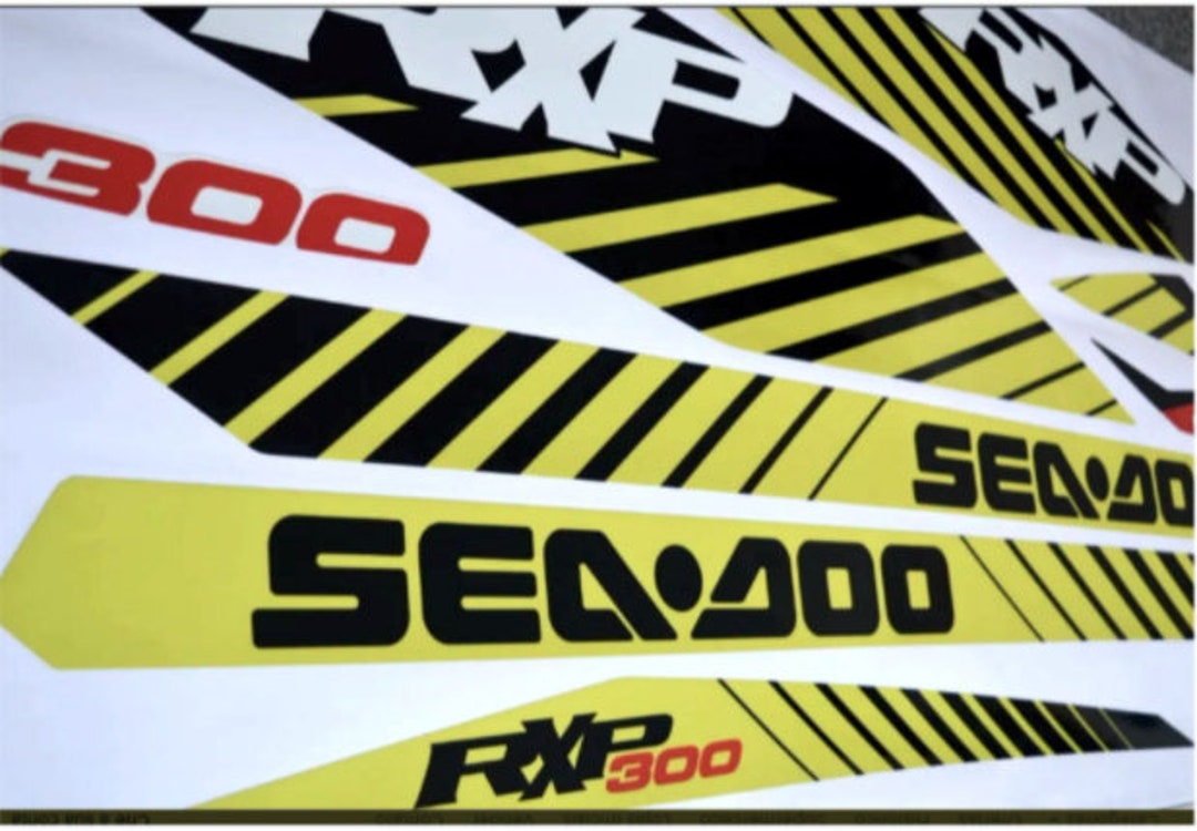 Custom Decals Kit for "sea-doo Rxp 300 " Model 2016-2017 - Etsy