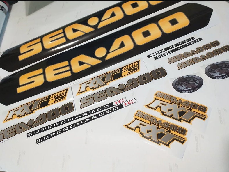 Custom Decals Kit for sea-doo Rxt 255 Ismodel - Etsy