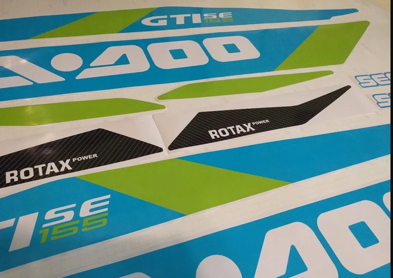Custom Decals Kit for "sea-doo GTI 155 Se"-model 2015-2016 - Etsy