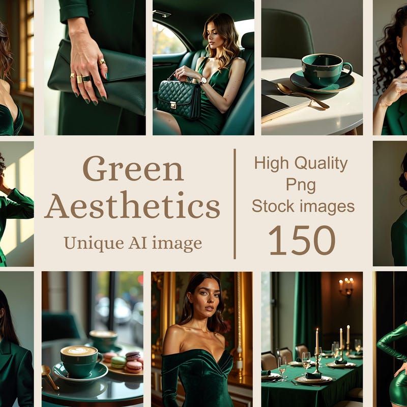Green Aesthetic - Etsy