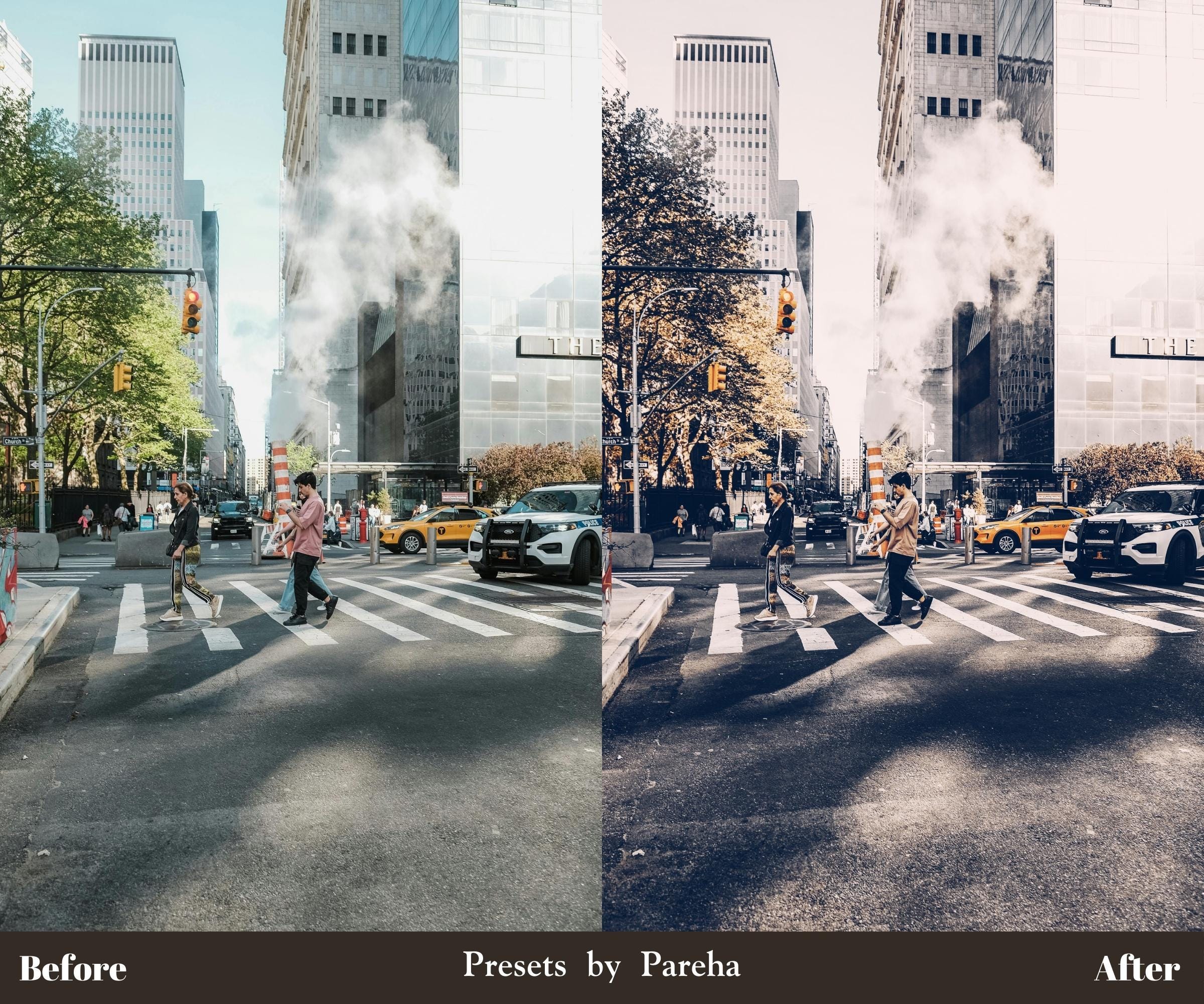 20 Black Urban Lightroom Presets, Cinematic City Photography Filters ...