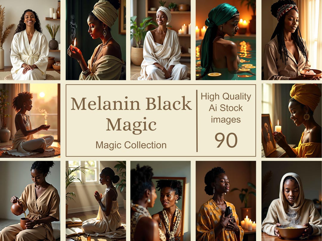 Black Girl Magic Stock Photos | Ancestral Altar, Ritual Self-care ...