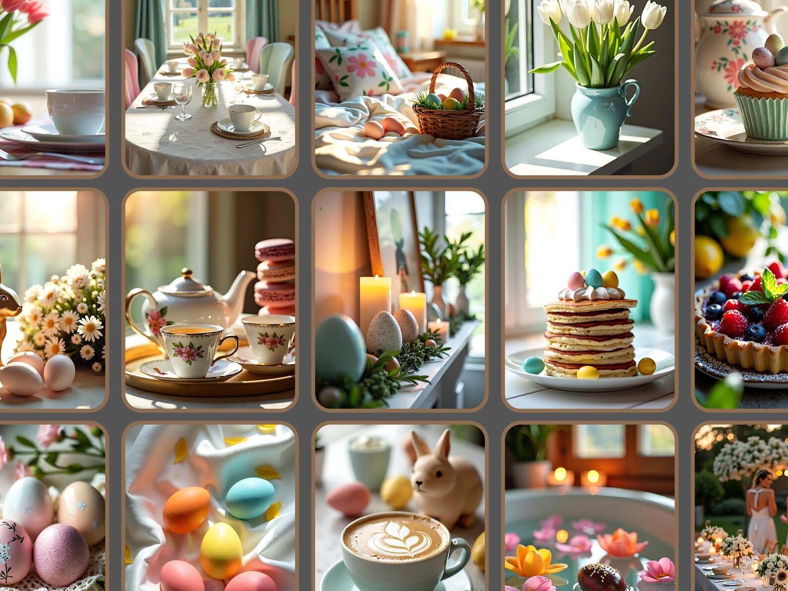 Pastel Easter Stock Photos | Aesthetic Spring Image | Holiday Flatlays ...
