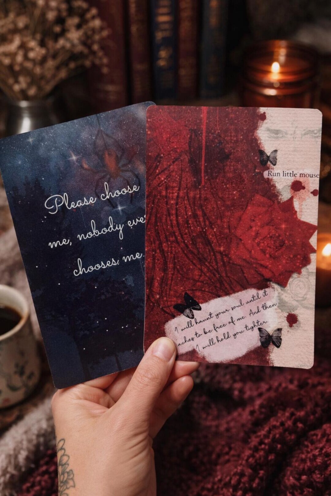 Dark Romance Kindle Inserts | Spicy Book Tabs, Reader Accessories ...