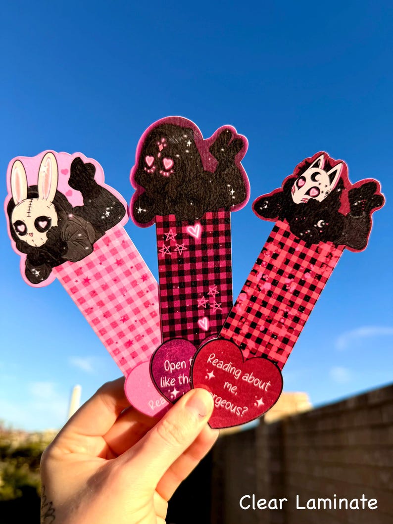 Dark Romance Bookmark | Cute Masked Men Bookmark | Booktok Reader Gift ...