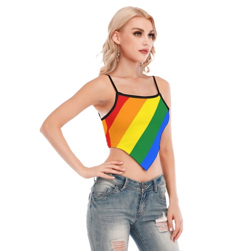 Rainbow Pride Tube Top sizes L to 4XL Based on Rainbow - Etsy
