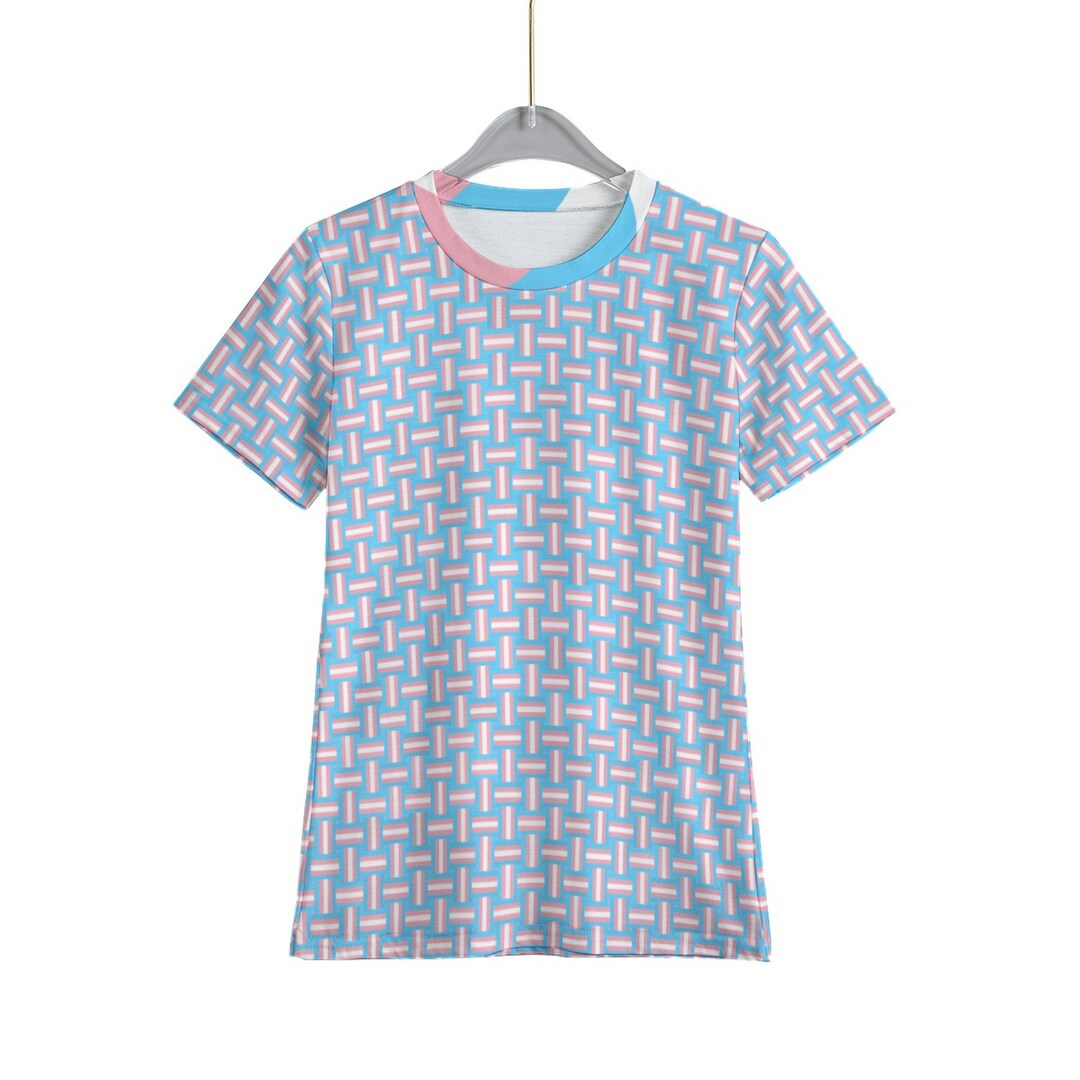 Transgender Pride Kids Eco-friendly T-shirt Weave Design in Colors of ...