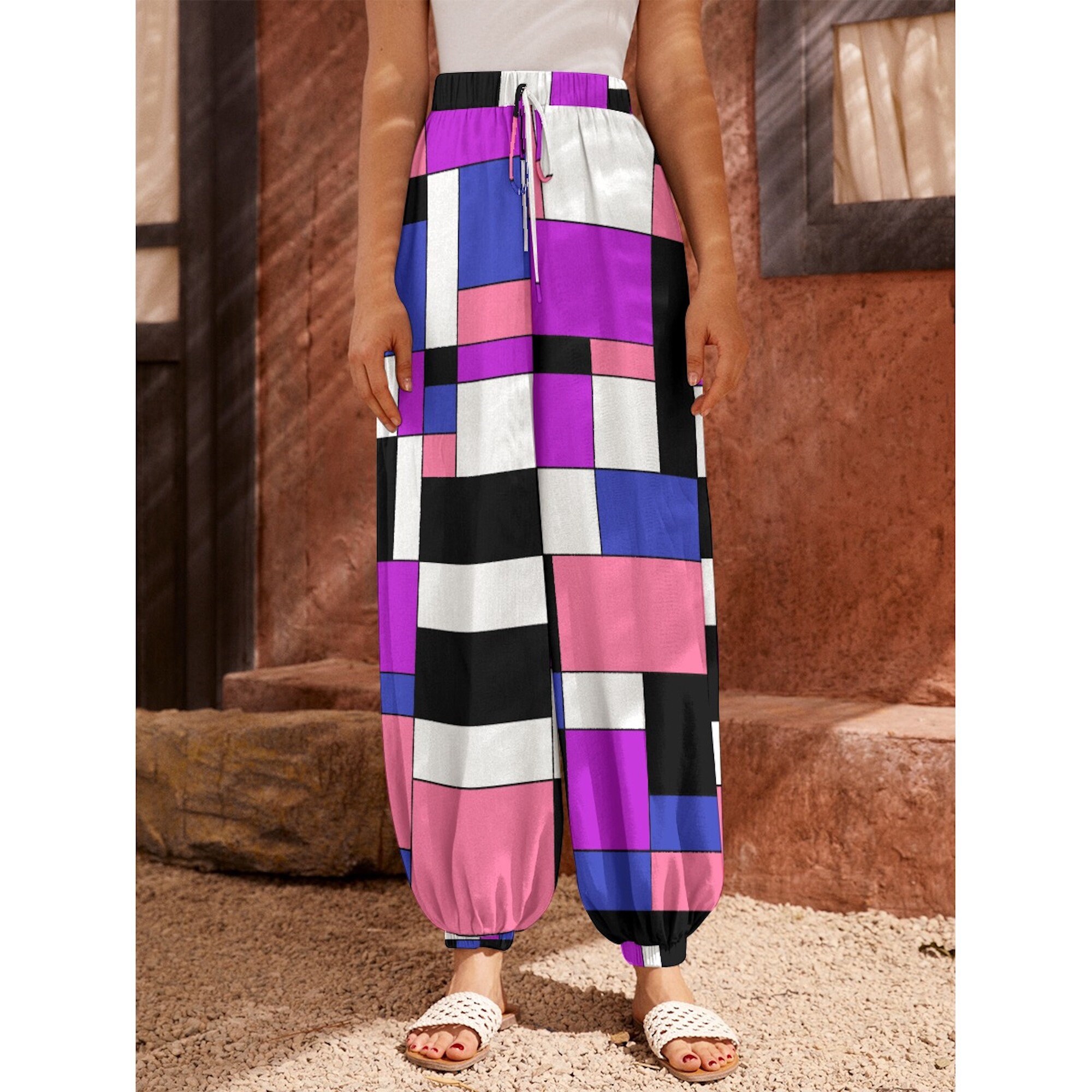 Gender Fluid Pride Carrot Pants Blocks of Colors From Gender - Etsy