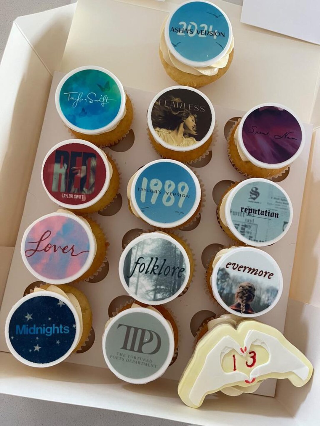 Customisable Taylor Swift Cupcake Toppers | Printable Party Decor ...