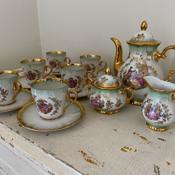 German Tea Set - Etsy