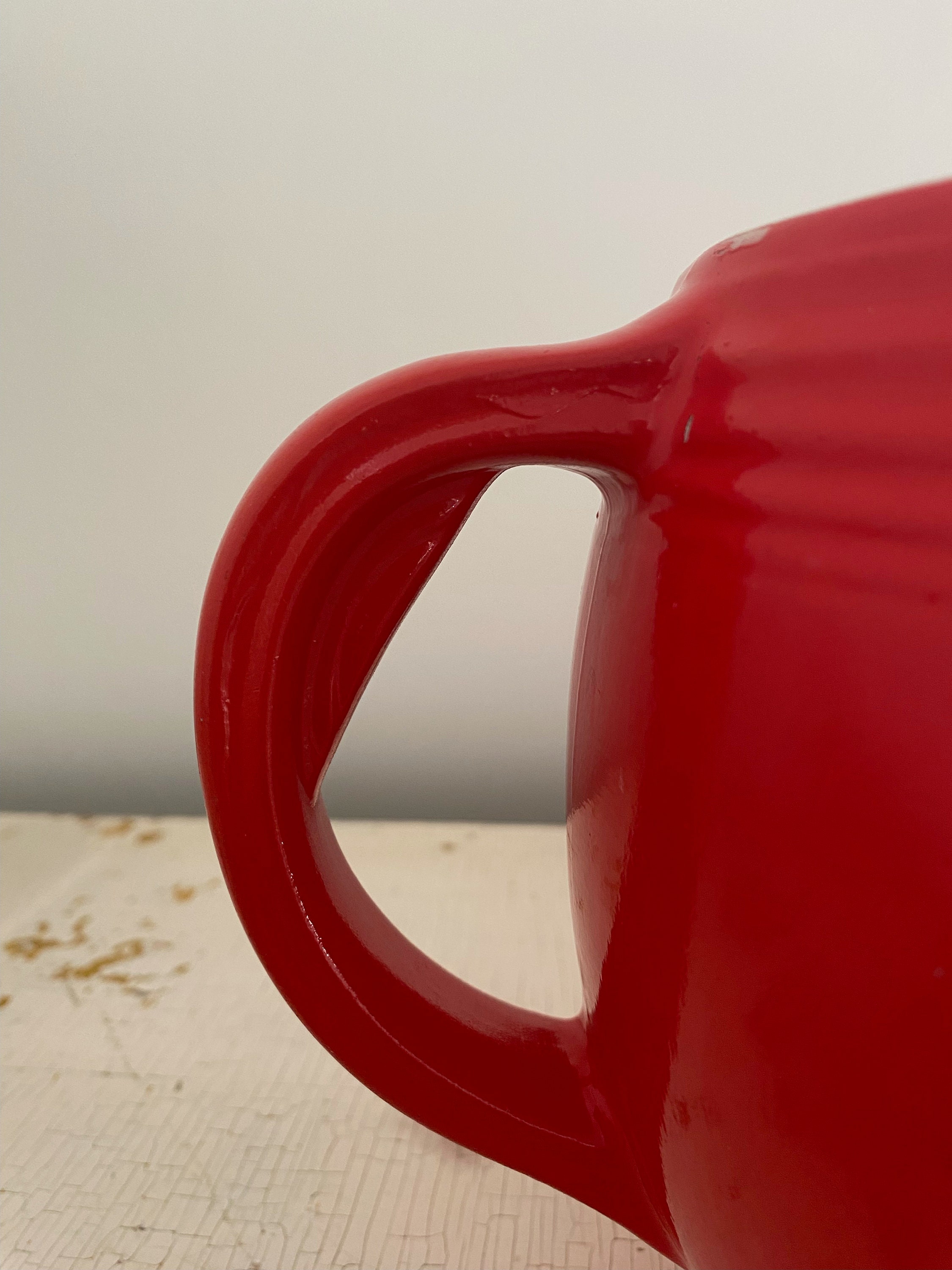 Hall's Superior Quality Kitchenware 1940’s “chinese Red” Pitcher - Etsy