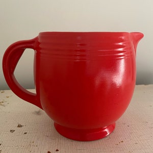 Hall's Superior Quality Kitchenware 1940’s “chinese Red” Pitcher - Etsy