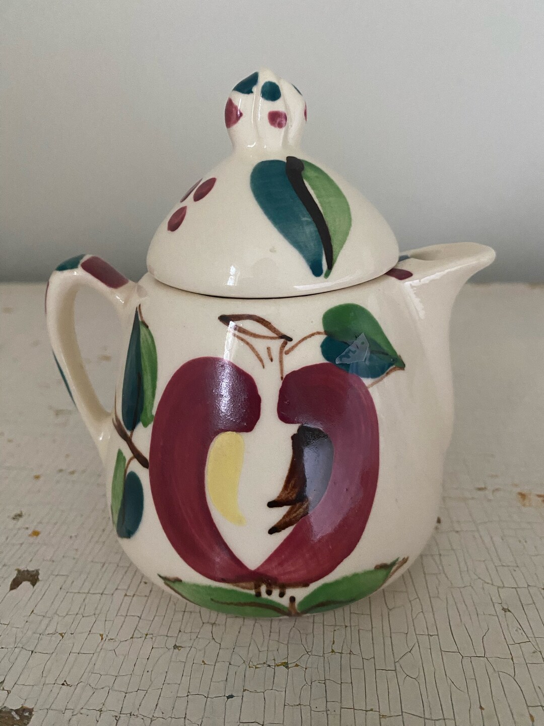 Adorable Vintage Small Purinton Pottery Apple Teapot - Etsy