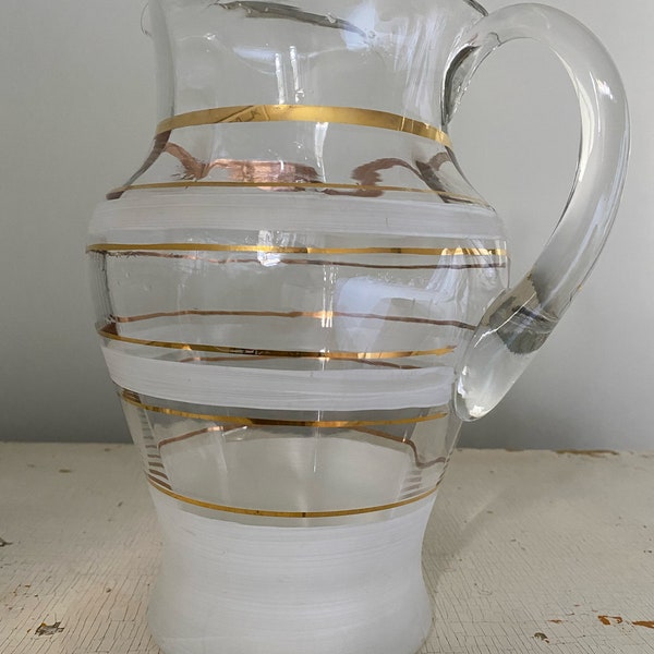 Hand Painted Pitcher - Etsy