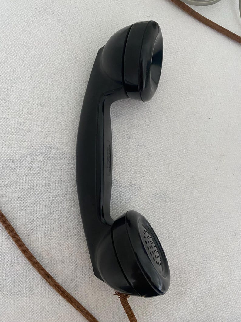 Vintage Western Electric 302 Rotary Desk Telephone, Bell System, 1930s ...