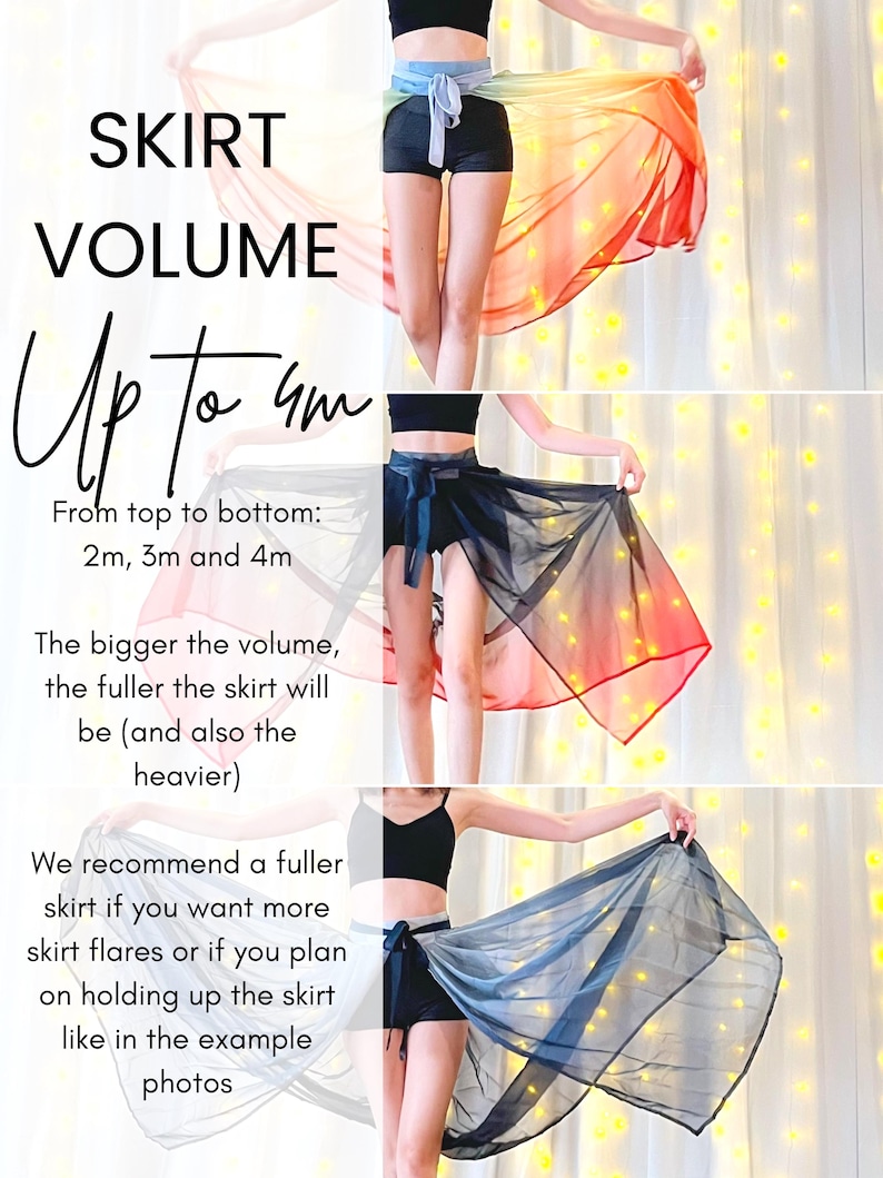 Design Your Own Detachable Pole Dance / Lyrical Flowy Skirt - Fully ...