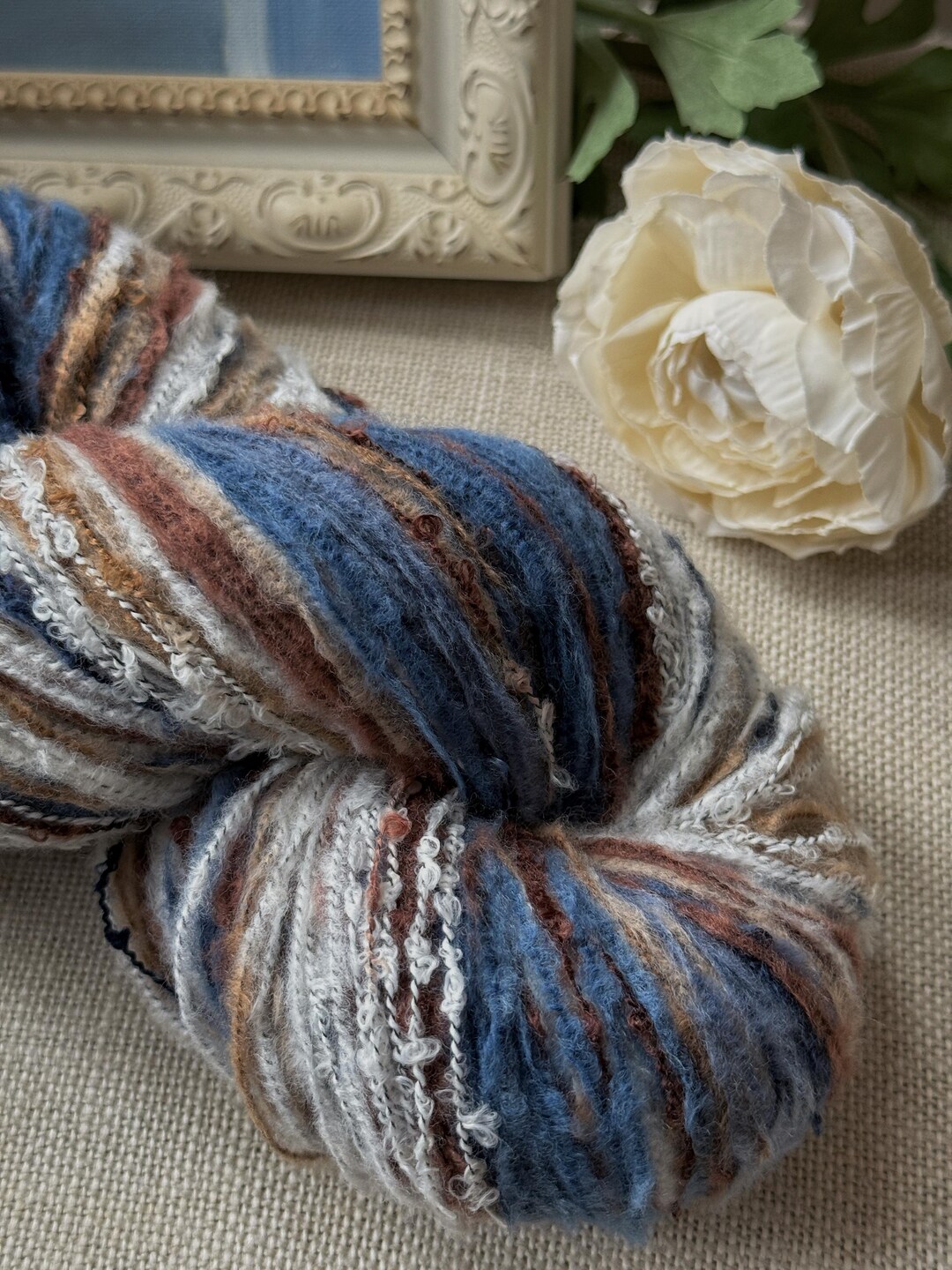 150gr/5.29oz/500m/546yards, Boucle Mohair Dyed Loop Yarn, Soft/smooth ...