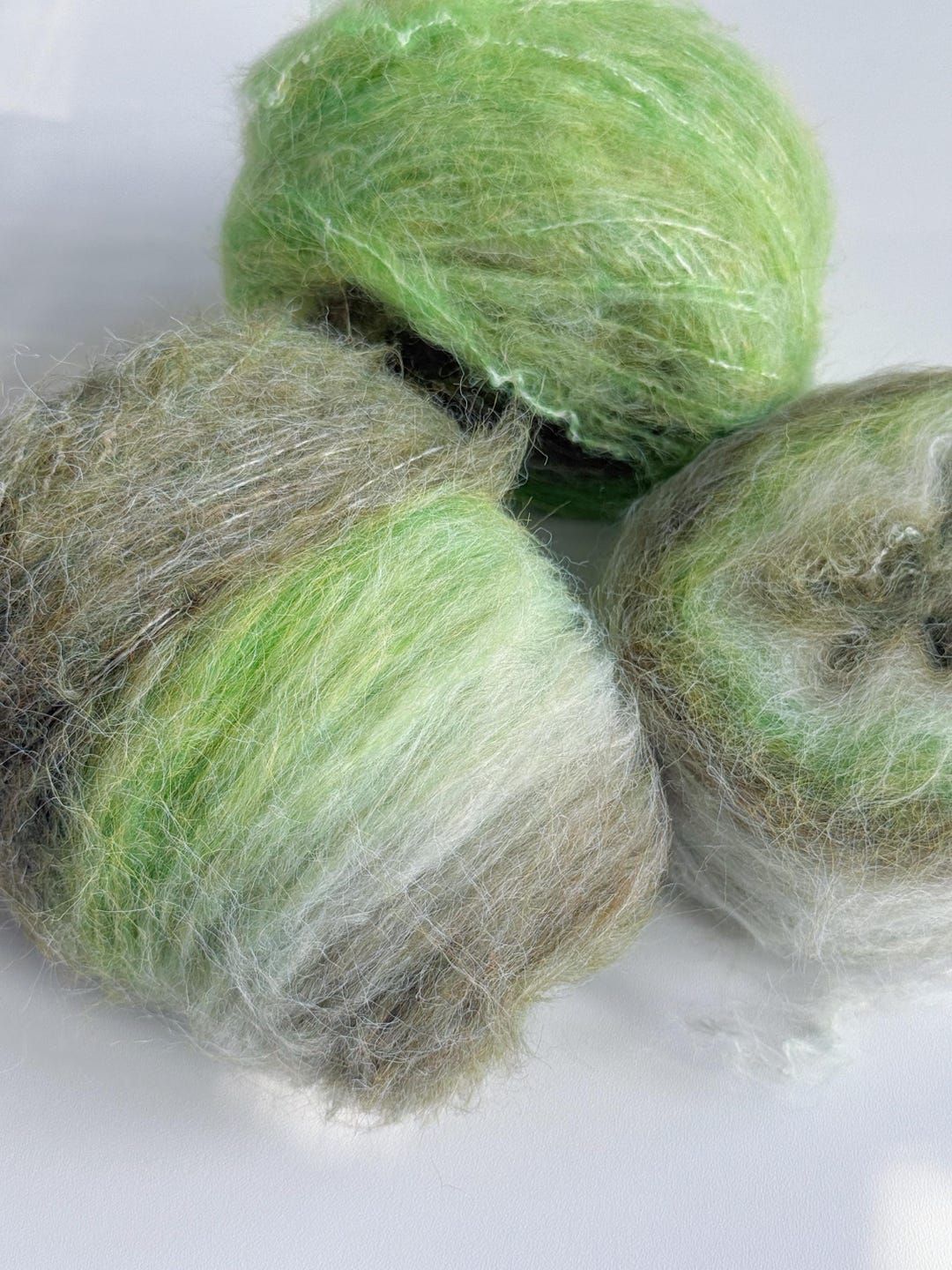 Ultra Soft Fluffy Mohair Yarn 50g 375m | Lightweight Lace Mohair ...