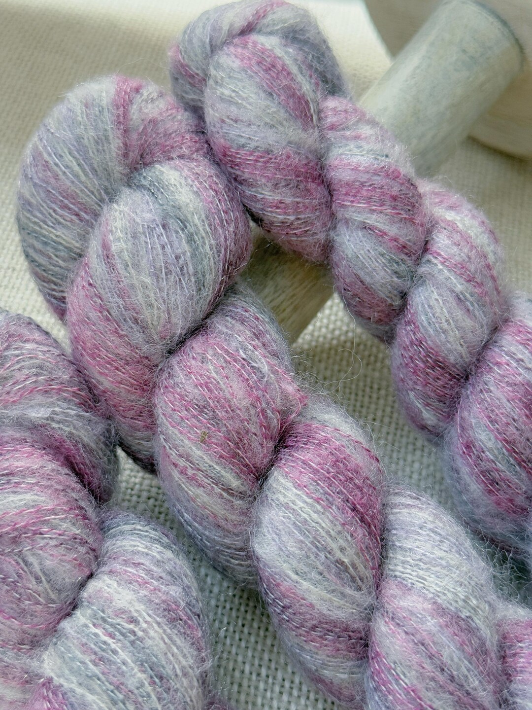 Kid Mohair Yarn, 2ply Baby Yarn Very Soft, Yarn for Knitting, Lace ...