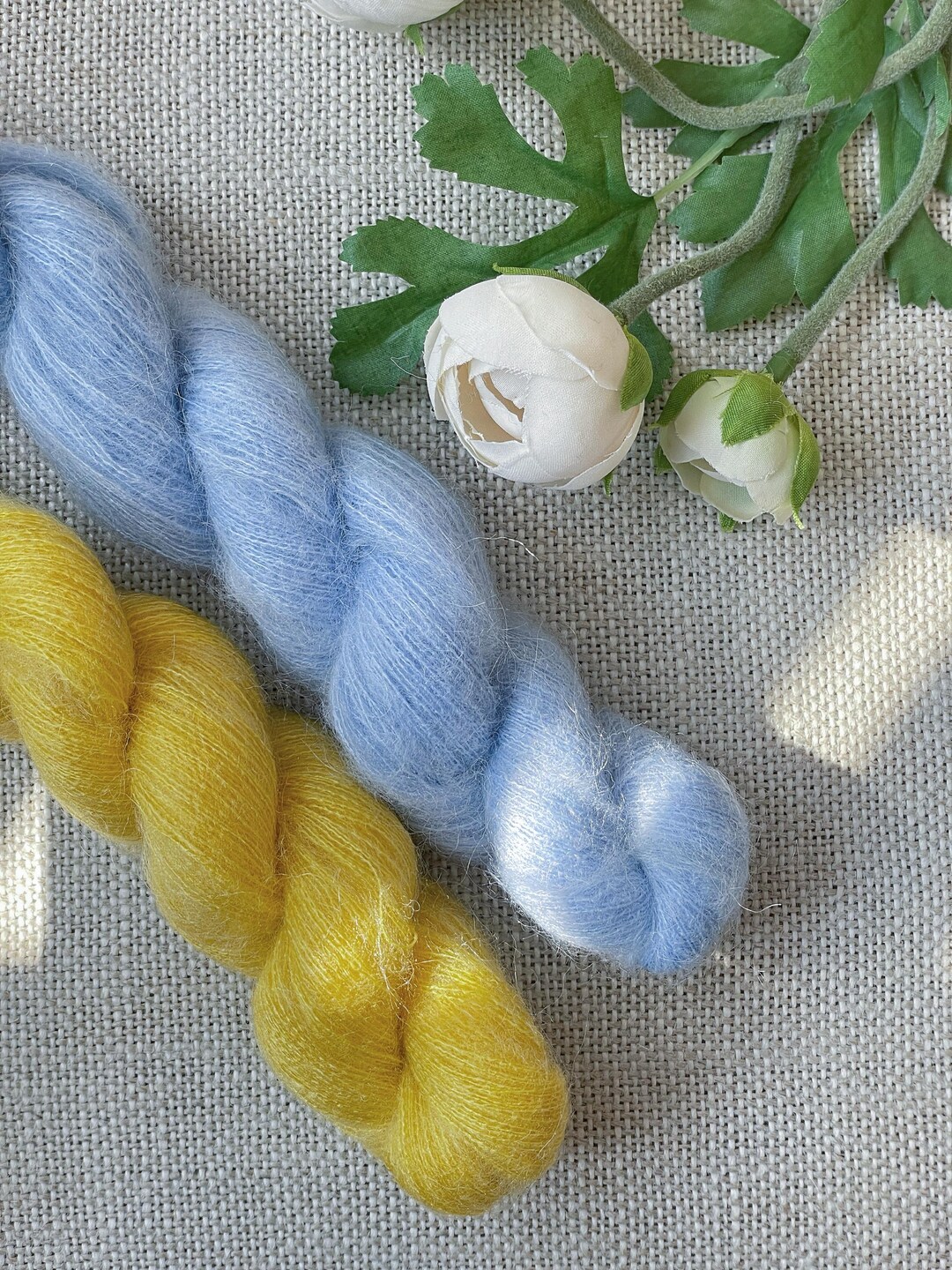 Kid Mohair Yarn, Baby Yarn Very Soft, Yarn for Knitting, Mohair Silk ...
