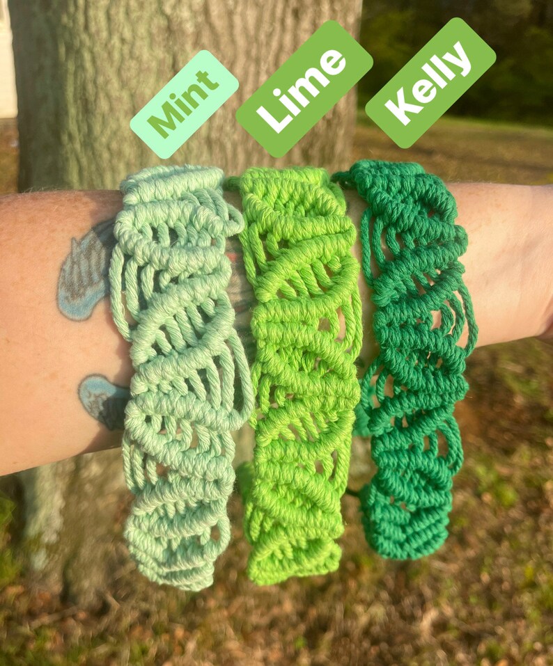 Leafy Macramé Headband | Macramé Hair Accessories | Hair Products ...