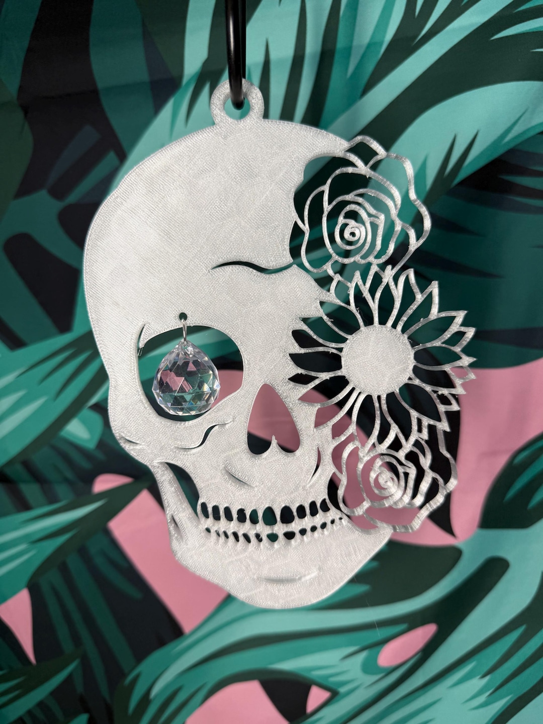 The Skully Suncatcher | 3D Printed | Suncatcher | Rainbows | Window ...