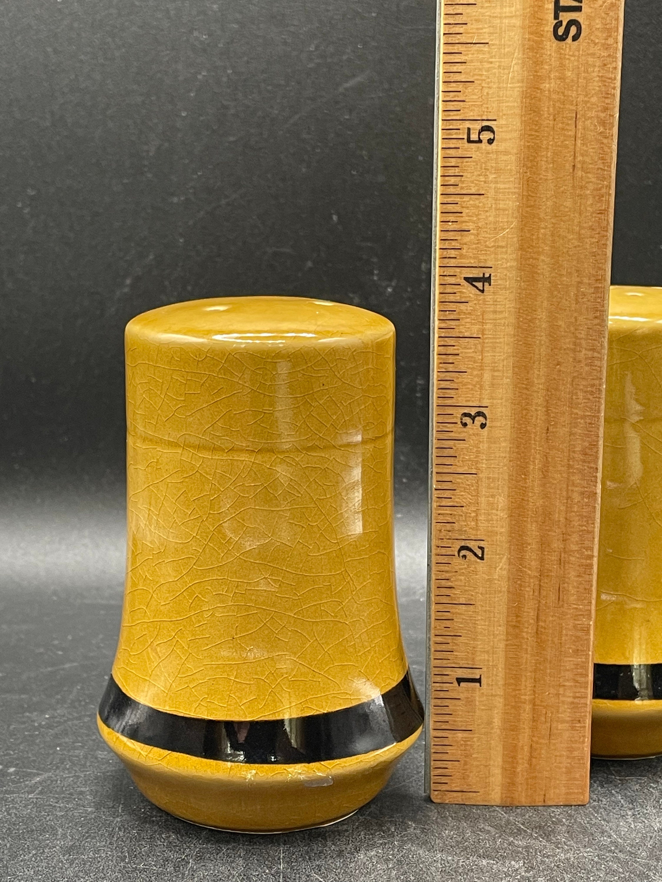 Vintage Old School Salt & Pepper Shakers - Etsy