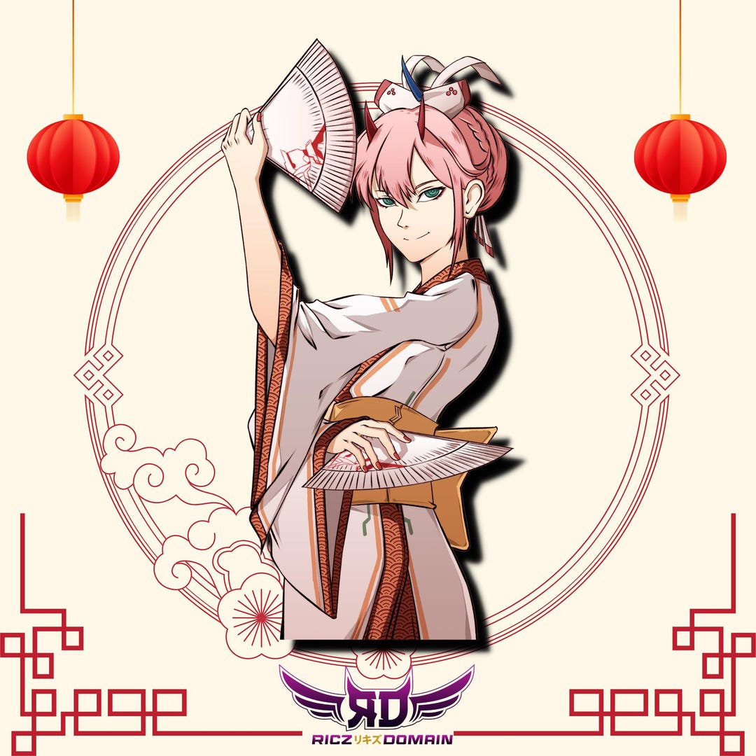 02 Zero Two Darling Anime Traditional Holographic Sticker - Etsy