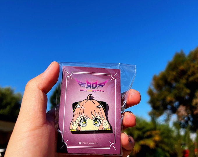 Anya Enamel Pin - Etsy