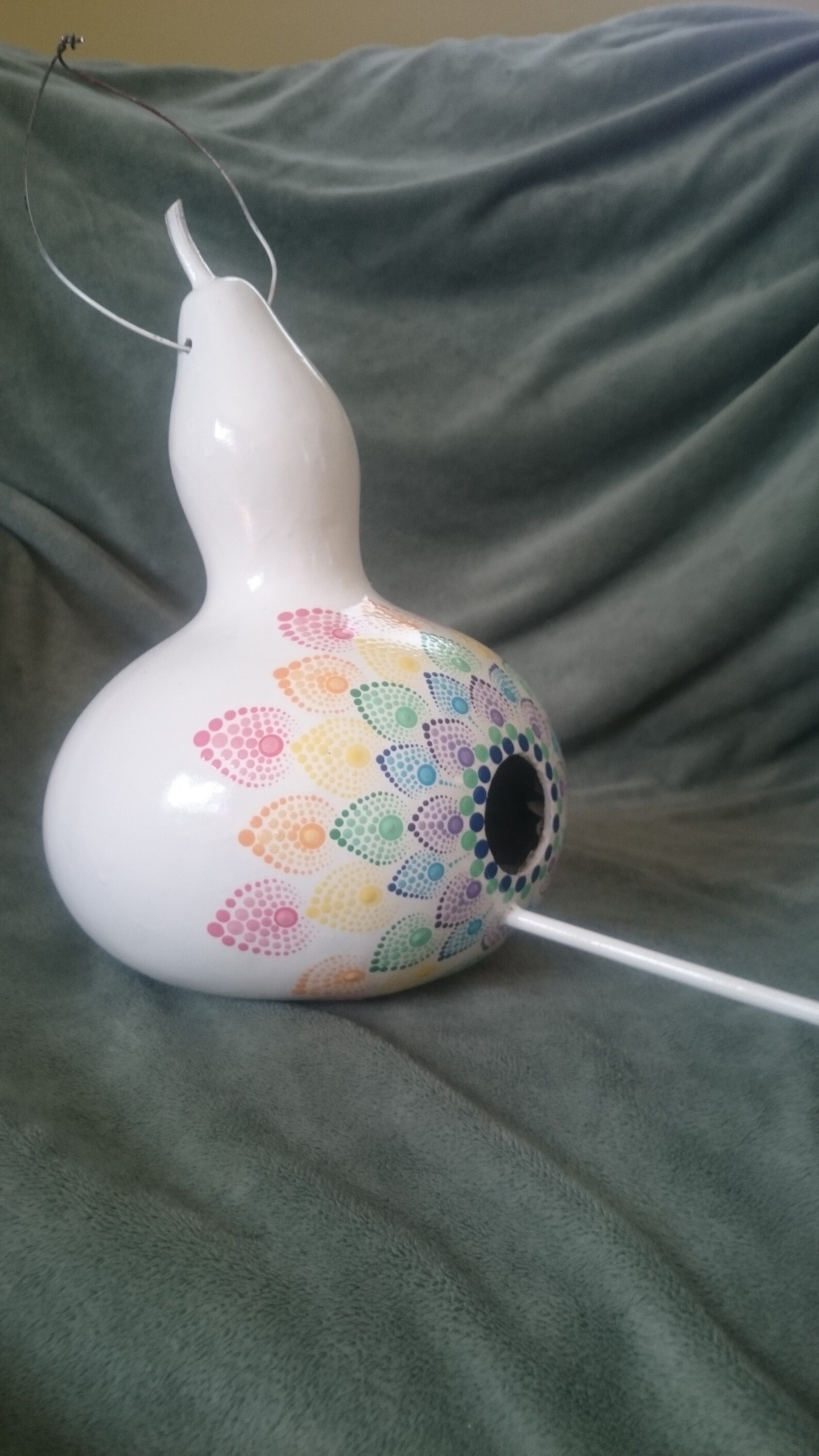 Pastel Pride Gourd Birdhouse - Etsy