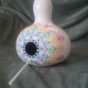 Pastel Pride Gourd Birdhouse - Etsy