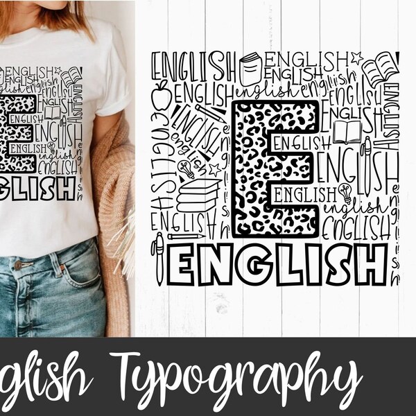 English Teacher Svg - Etsy