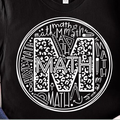 Math Typography Svg Math Typography Shirt Svg Dxf Eps Png - Etsy
