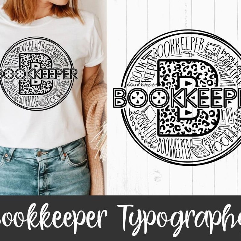 Bookkeeper Svg - Etsy