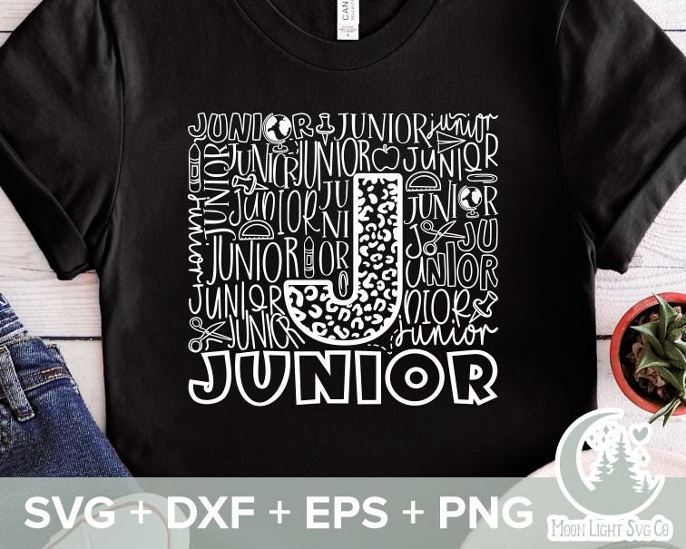 Junior 11th Grade Typography Svg Junior 11th Gradetypography - Etsy