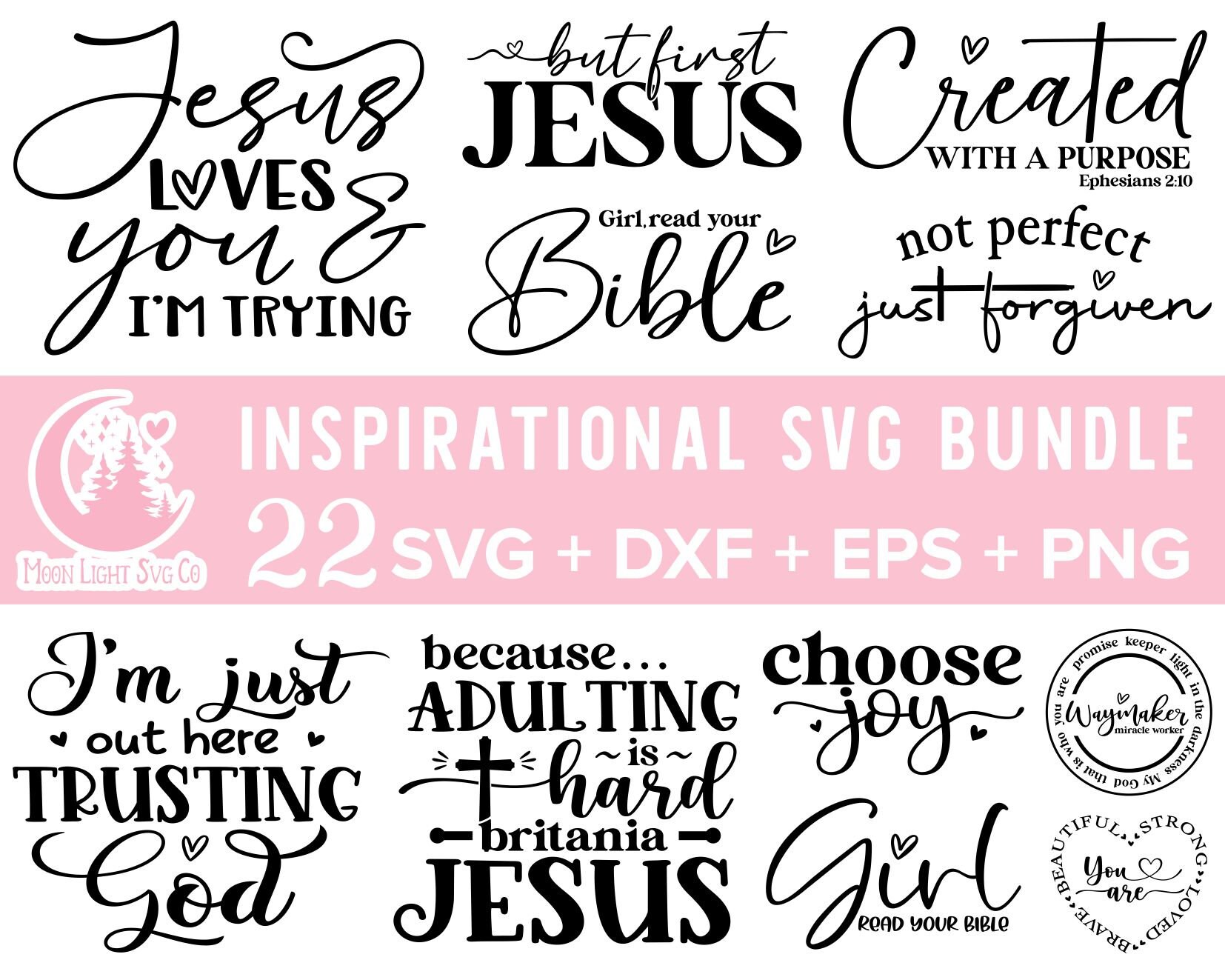 Inspirational Svg Positive Svg Sayings Svg Cut Files for - Etsy