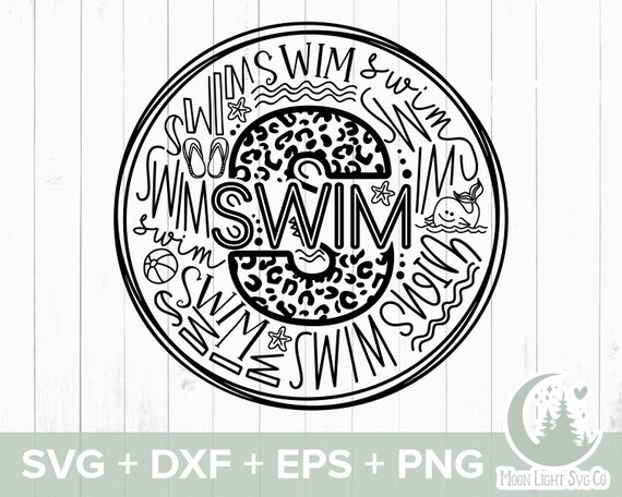 Swim Typography Svg Swimtypography Shirt Swim Team Svg - Etsy