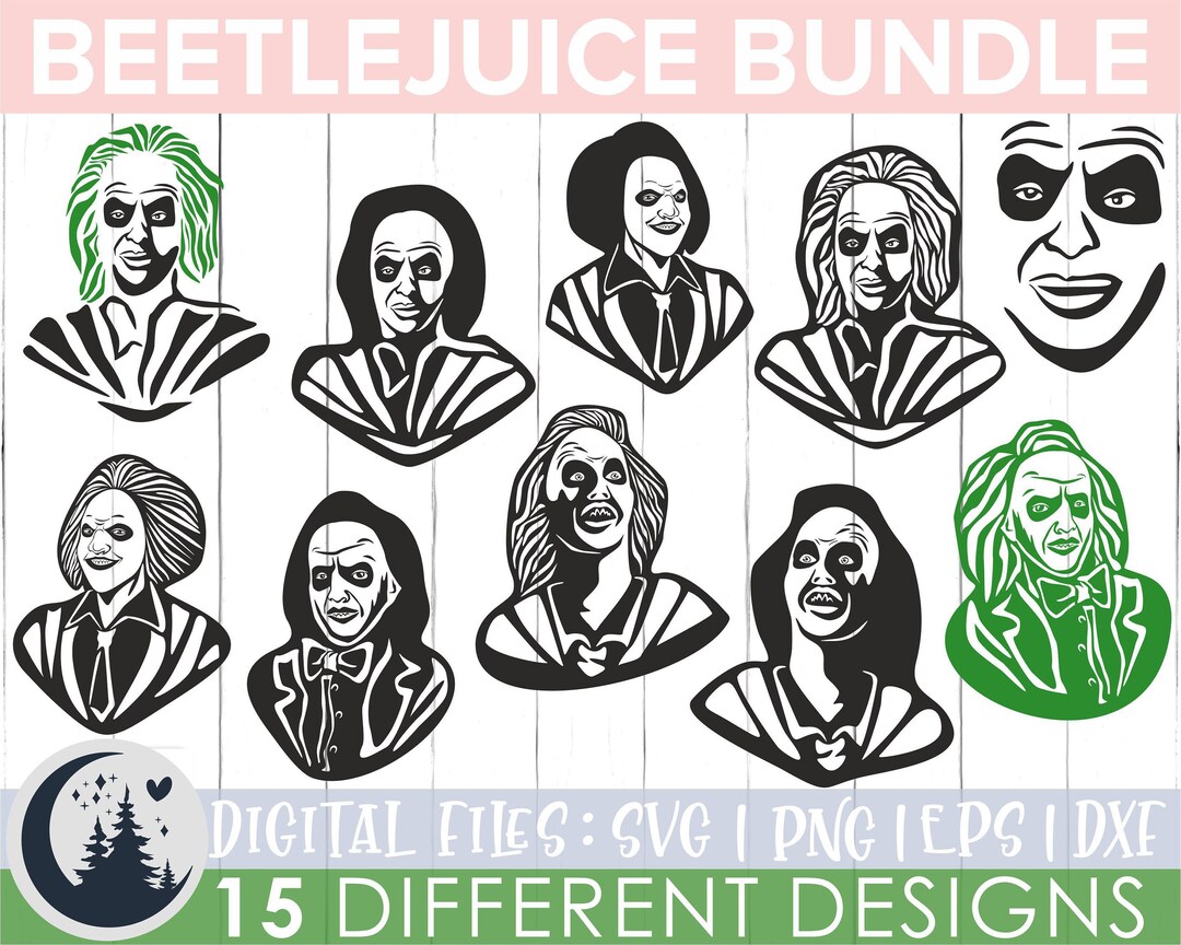 Beetlejuice Svg Bundle,halloween Svg,beetlejuice Svg, Beetlejuice ...