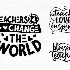 Teacher Svg Bundle, Teacher Svg, Back to School, Teacher Life Svg ...