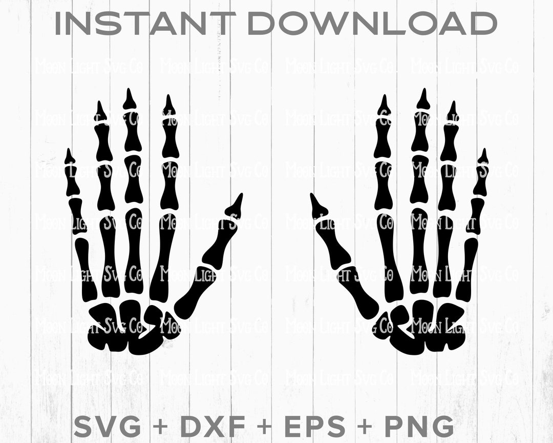 Skeleton Hands SVG Skull Skeleton Hand Halloween Svg Rack Hand Svg ...