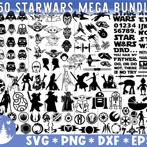 Starwars Font Cricut - Buy Online - Etsy